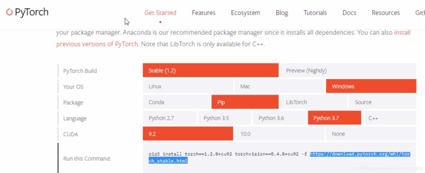 Pytorch入门实战系列一:windows下的pytorch环境手把手搭建用pytorch搭建注册登录页面翻滚的小强的博客 Csdn博客
