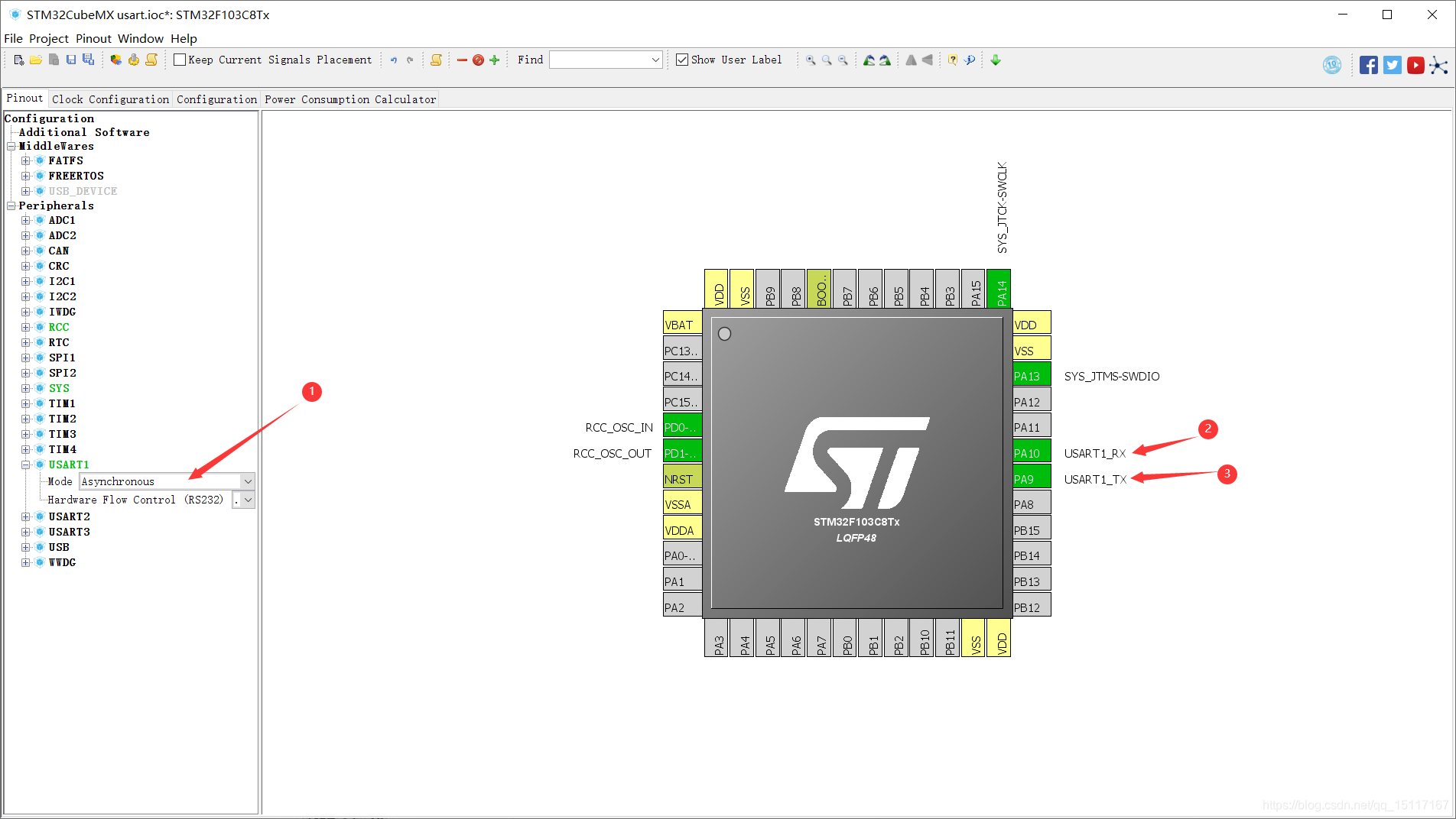 【stm32cubemx你不知道的那些事】第三章:stm32cubemx串口配置(中断接收) Stance Csdn博客