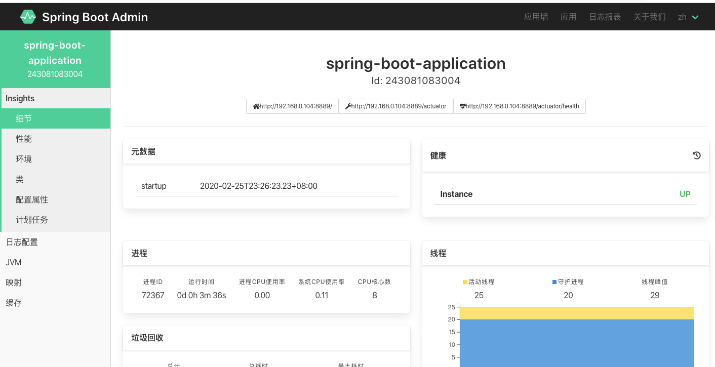 Spring Boot 监控信息可视化 Springboot Swing 监控界面 Csdn博客