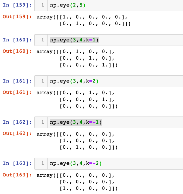 np.eye() 和 np.identity() 的理解_identity矩阵和eye-CSDN博客