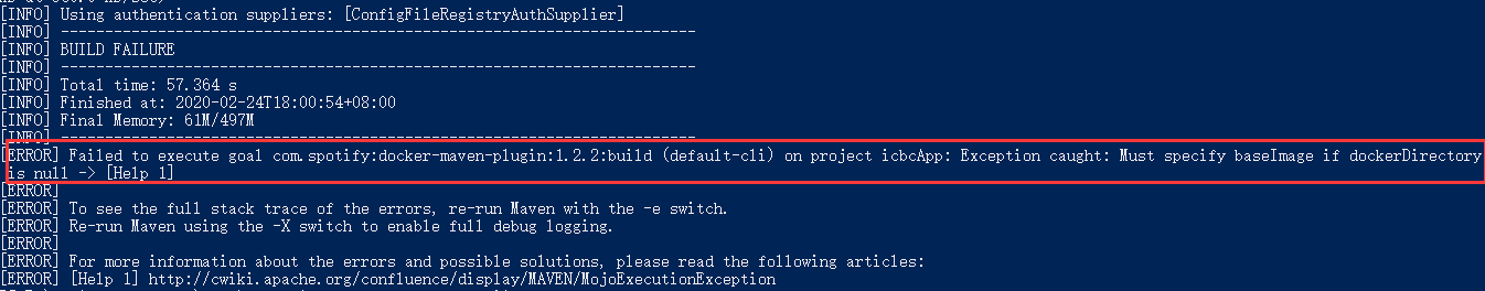 Maven将springboot工程打包成docker镜像_mvn clean package docker:build-CSDN博客
