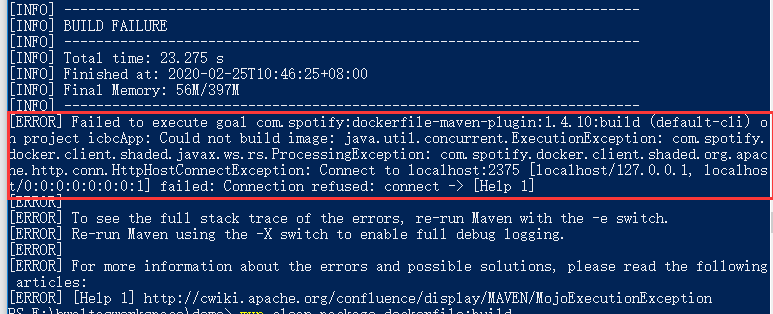 Maven将springboot工程打包成docker镜像_mvn clean package docker:build-CSDN博客