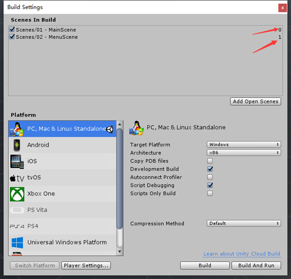 Unity API SceneManager场景管理器_scenemanager.getsceneat 个数不对-CSDN博客