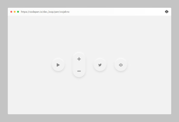 新拟态 (Neumorphism / soft ui) UI CSS设计示例分享_Truda.的博客-CSDN博客_新拟态ui