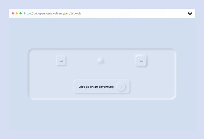 新拟态 (Neumorphism / soft ui) UI CSS设计示例分享_Truda.的博客-CSDN博客_新拟态ui