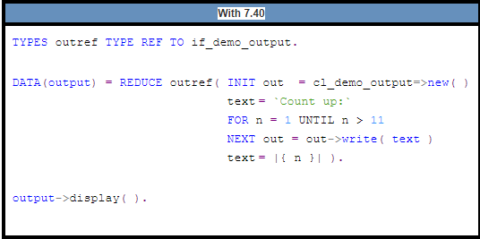 【整理】ABAP 7.40新特性介绍（上）_abap value for-CSDN博客