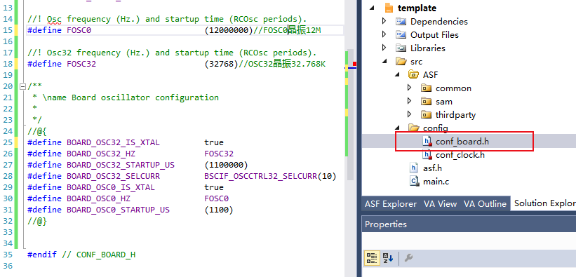 AtmelStudio 7 ASF库学习笔记一：新建工程、配置时钟、下载程序和查看官方例程_atmel studio-CSDN博客