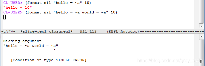 279common Lisp Format小结lisp Format Nil Csdn博客