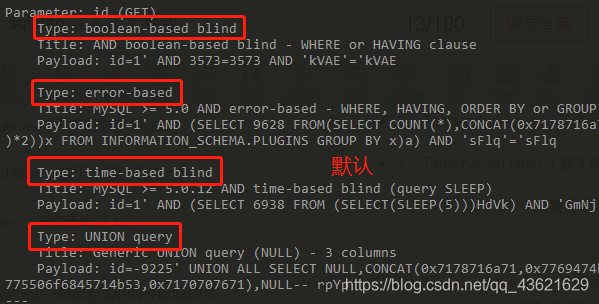 Sqlmap 注入技术参数sqlmap指定参数 Q Csdn博客
