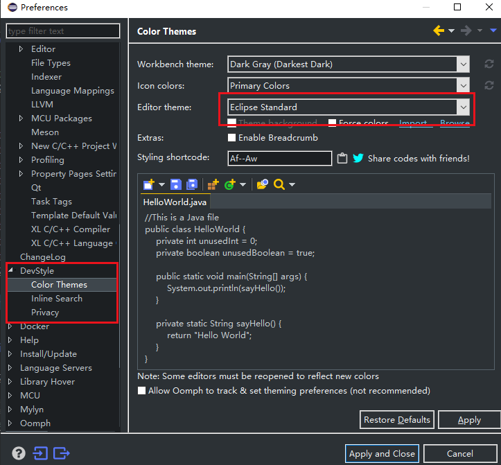 简单步骤搞定Eclipse低调黑色主题（和代码颜色风格）_eclipse换成黑色-CSDN博客