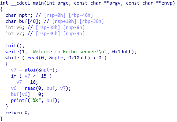 攻防世界(pwn)Recho(XCTF 3rd-RCTF-2017) writeup - 灰信网（软件开发博客聚合）