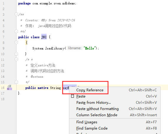 Android Studio第一个JNI开发入门（整理一）_android studio jni编写步骤-CSDN博客