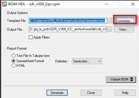 allegro design entry hdl 输出 bom 设置_hdl导出bom-CSDN博客