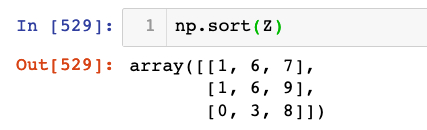 利用 np.argsort()对某一列(行)进行排序_np.sort只对某一列排序-CSDN博客