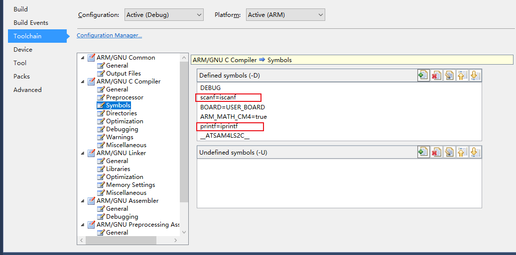 AtmelStudio 7 ASF库学习笔记二：串口收发和printf打印_atsam4 printf-CSDN博客