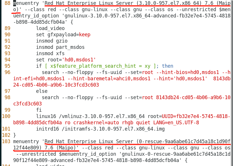 RedHat Linux 8 中系统引导程序过程及系统修复-CSDN博客