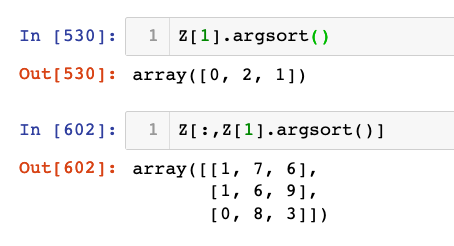 利用 np.argsort()对某一列(行)进行排序_np.sort只对某一列排序-CSDN博客