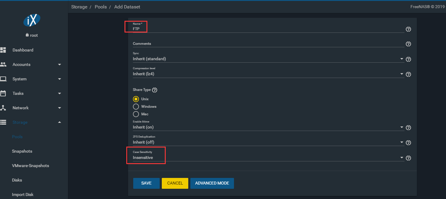 FreeNAS-11.2-U7 smb共享和FTP设置_truenas ftp-CSDN博客