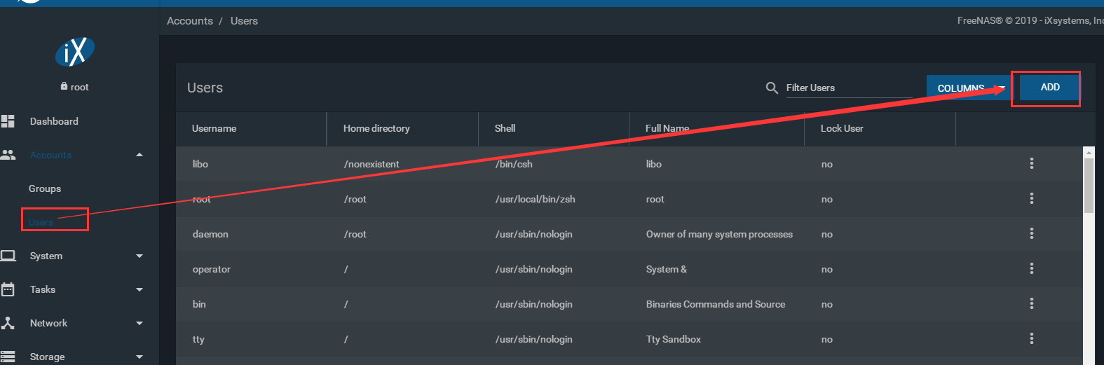 FreeNAS-11.2-U7 smb共享和FTP设置_truenas ftp-CSDN博客