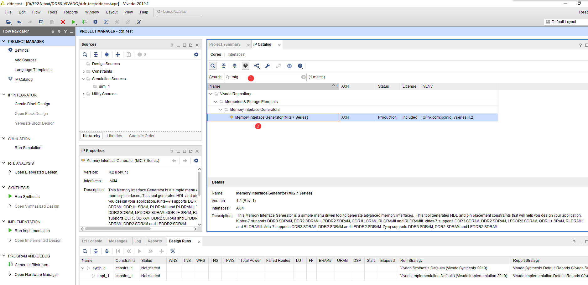 Xilinx VIVADO中DDR3 IP核的使用（1）_易灵思ddr3软核-CSDN博客