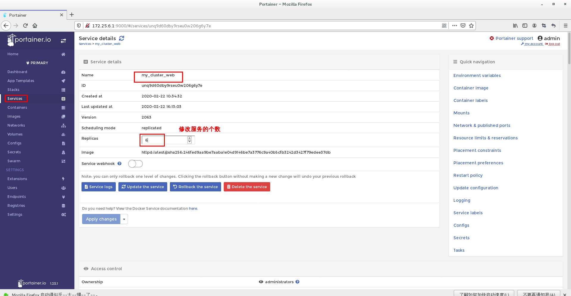 Docker集群管理（docker stsack多服务部署、portanier可视化）_portainer stack-CSDN博客