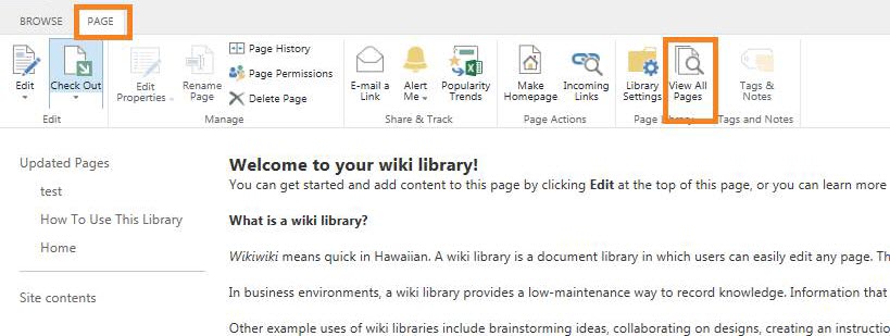 SharePoint Online - 如何创建Wiki Pages？_wikipage-CSDN博客