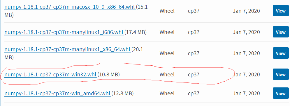 Python3安装numpy和matplotlib模块python311 Matplotlib Csdn博客