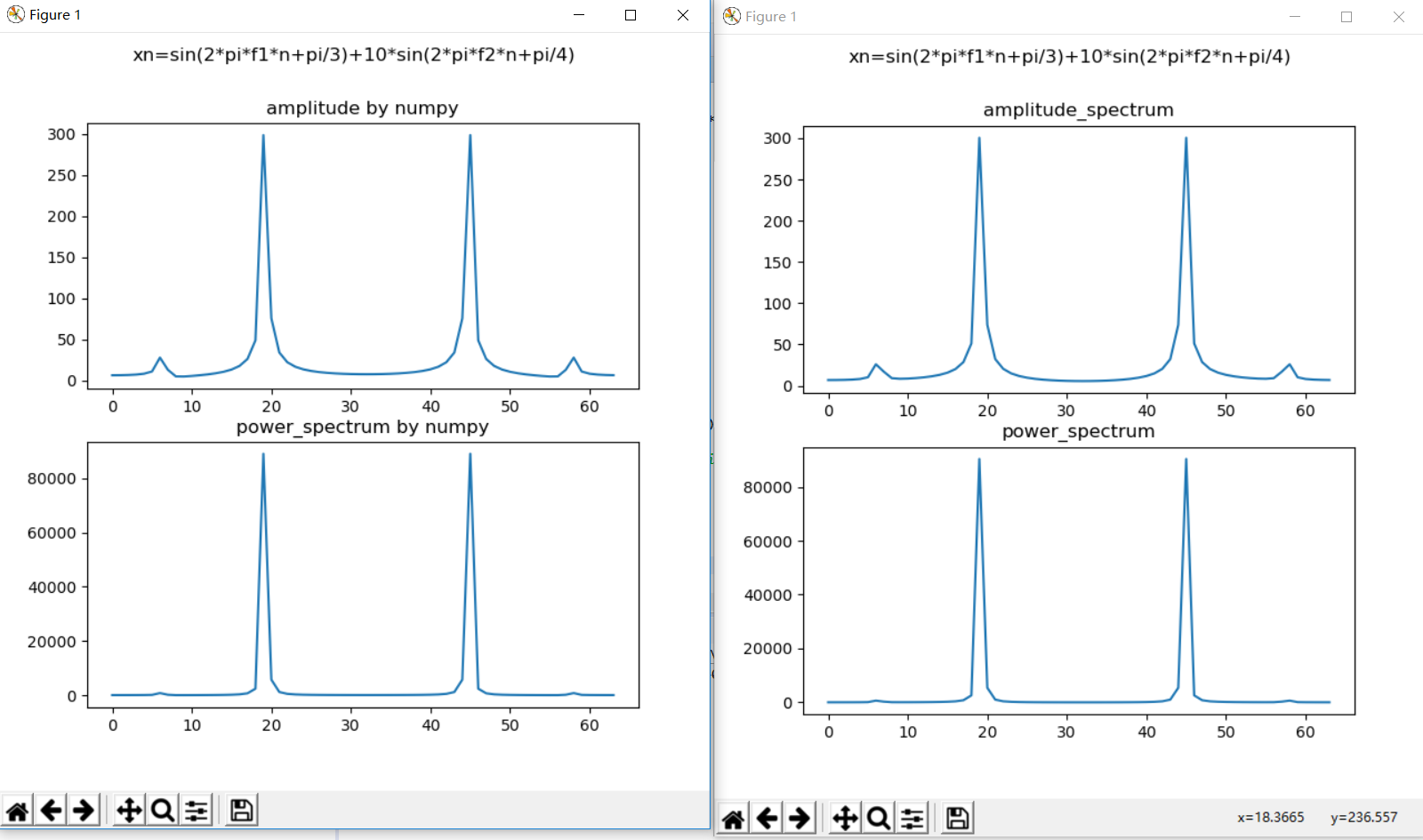 用Python实现DFT并绘制功率谱_dft如何求功率谱-CSDN博客