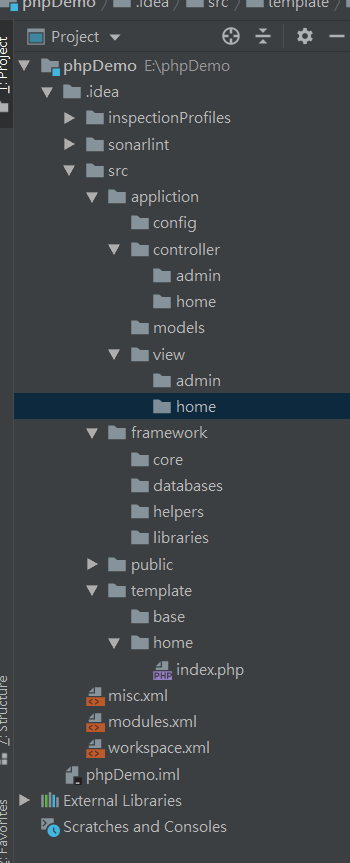 Php项目目录结构php项目目录 结构说明 Csdn博客 