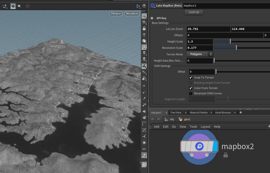 houdini 使用 mapbox快速建立高度地图_mapbox in houdini-CSDN博客