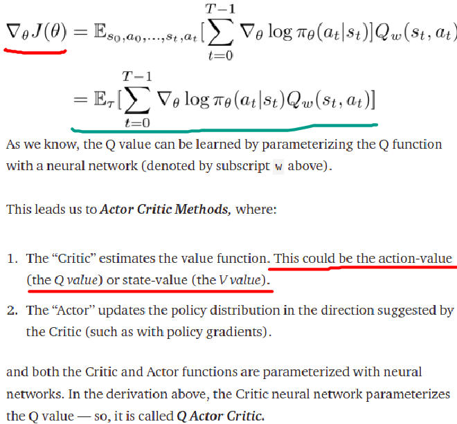 深度强化学习：（五）Actor Critic_stochastic integrated actor–critic 强化学习-CSDN博客