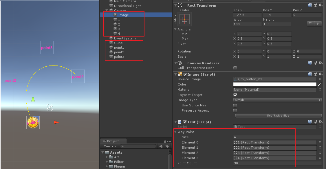 Unity中使用贝塞尔算法实现曲线运动_unity 贝塞尔曲线跳跃-CSDN博客