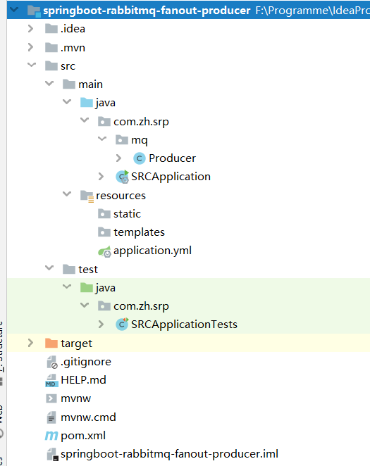 SpringBoot集成RabbitMQ-三种模式的实现_springboot rabbit amqptemplate-CSDN博客