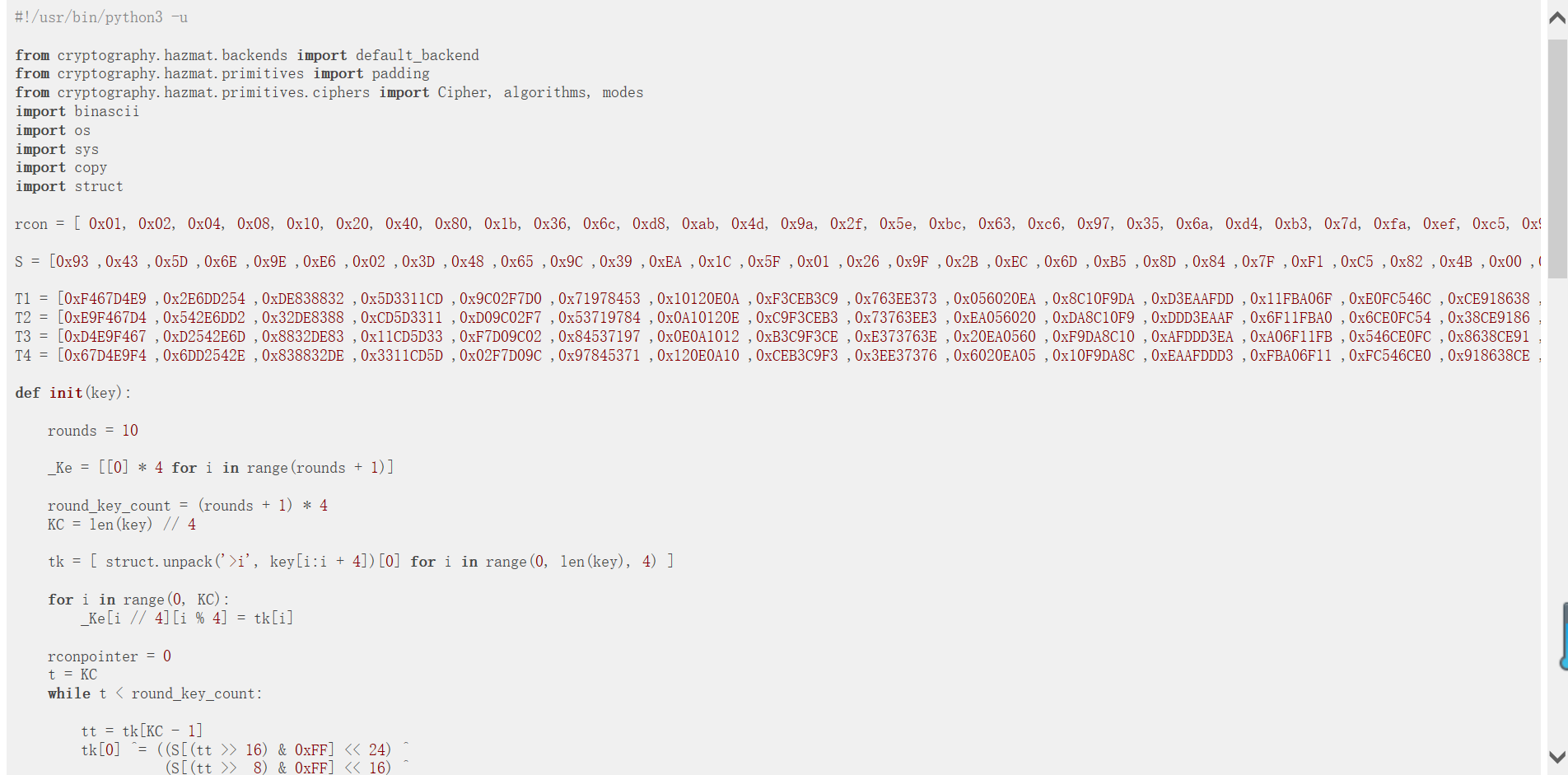 AES加解密的学习_aes256 加密时每轮都需要对所有分组加密一次-CSDN博客