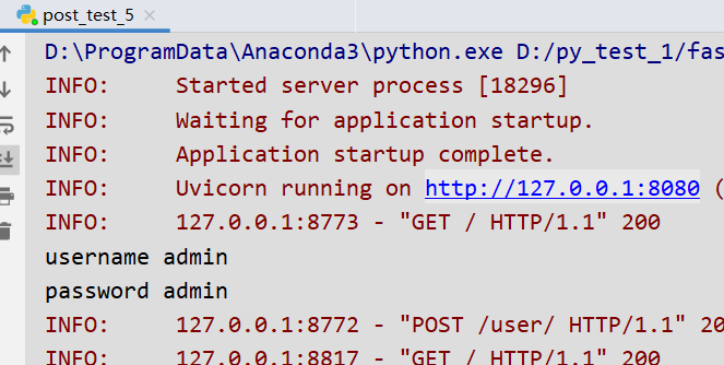 FastAPI学习（三）——Form表单登录页面（username和password字段和普通字段）_fastapi form-CSDN博客
