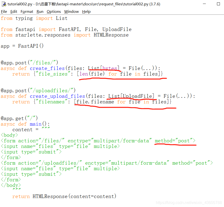 Fastapi学习(三)——form表单登录页面(username和password字段和普通字段)fastapi Form Csdn博客