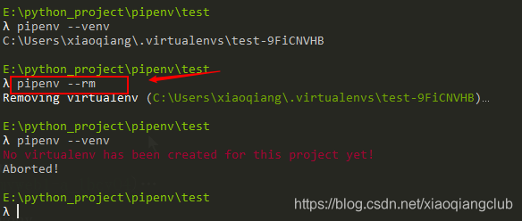 Pipenv虚拟环境的安装与使用pipenv Install Csdn博客