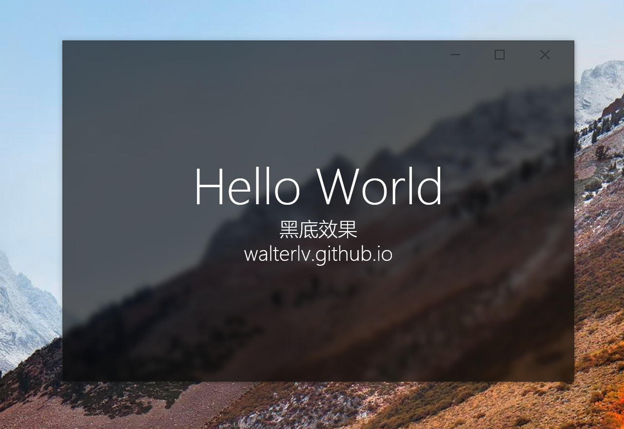 Three ways to create blurred background windows in Windows 10 apps ...