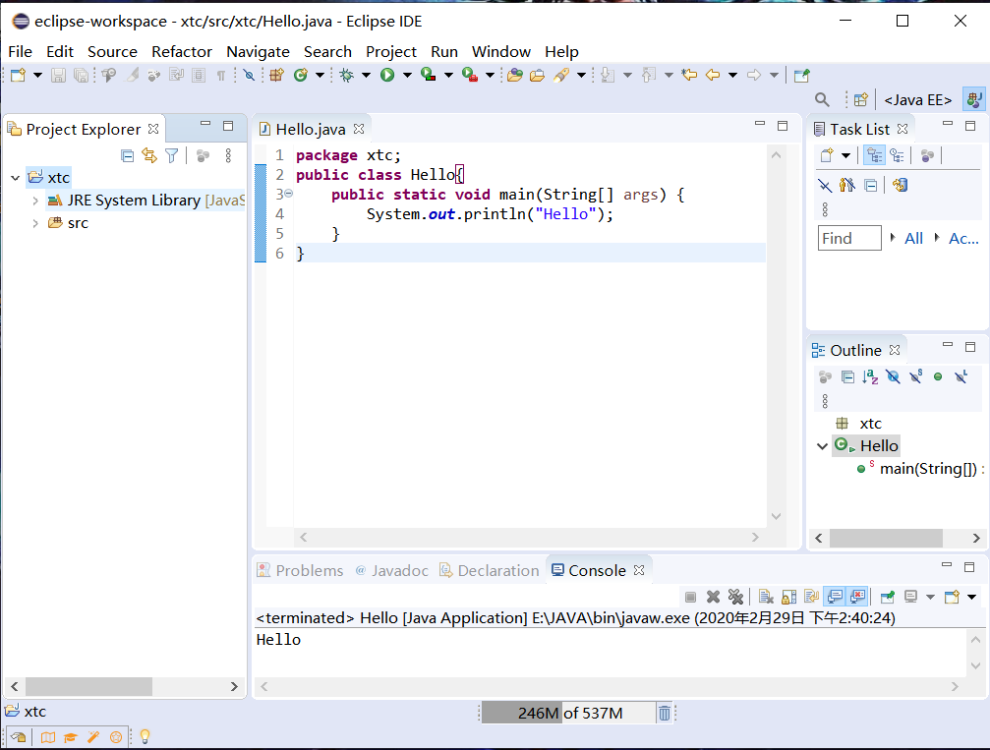 用eclipse创建JAVA程序的步骤_eclipse编写java程序的流程是-CSDN博客