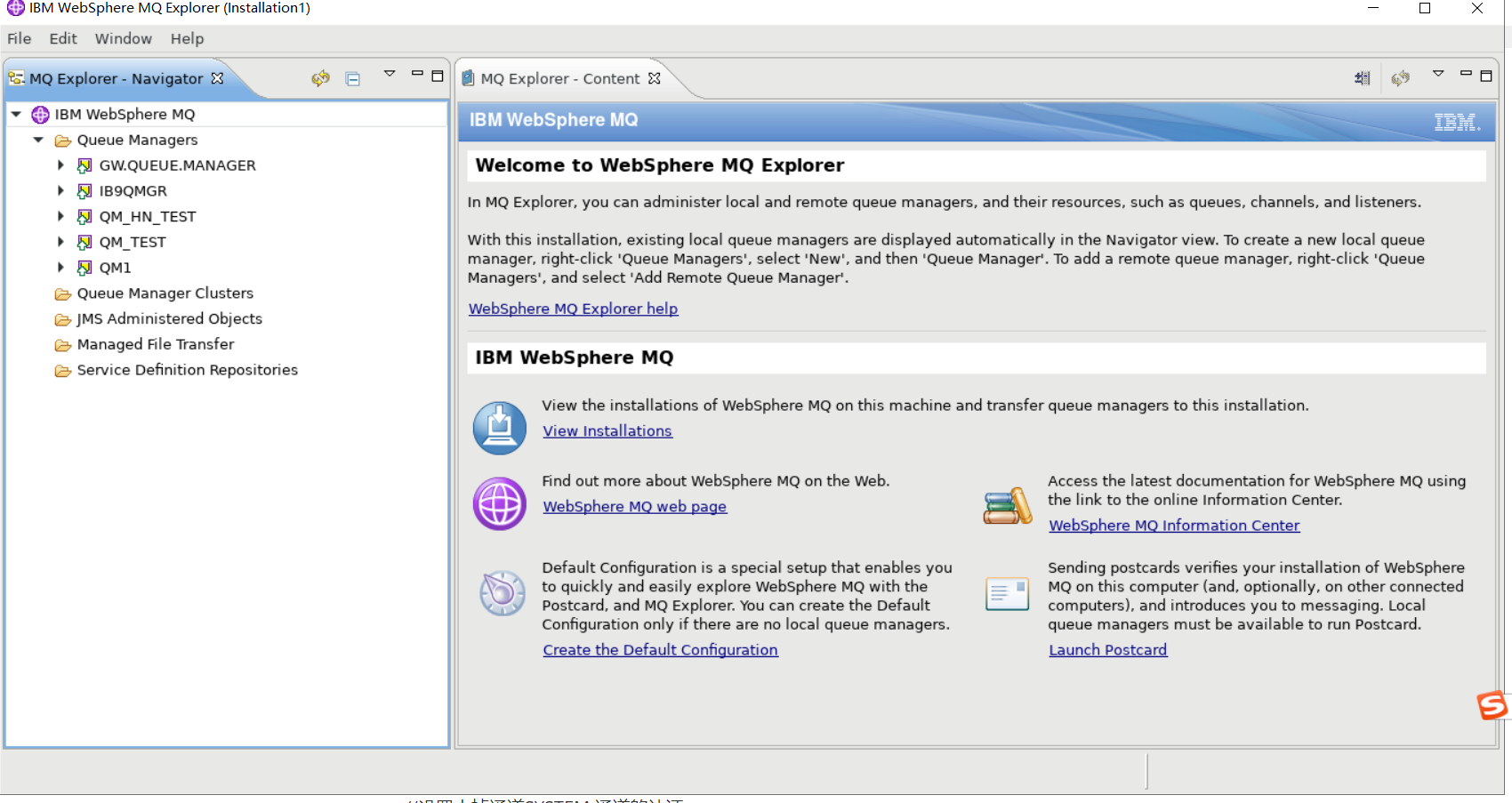 个人笔记之——IBM WebSphere MQ MQExplorer控制台的使用和监控指标_ibmwebsphere mq explorer ...