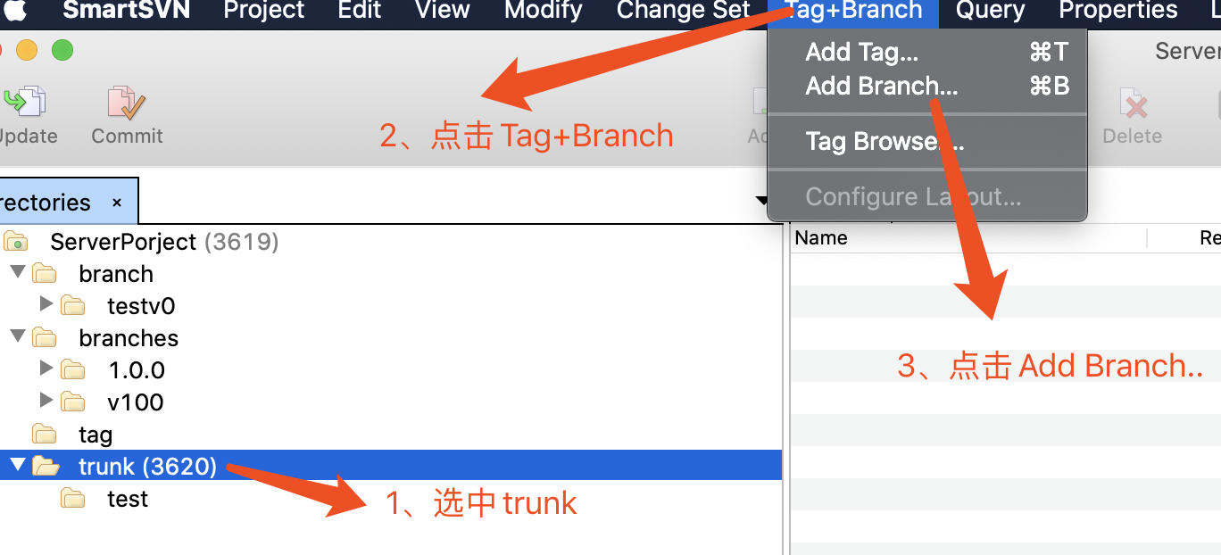 【SmartSvn】Switch trunk和branch_smartsvn切换用户-CSDN博客