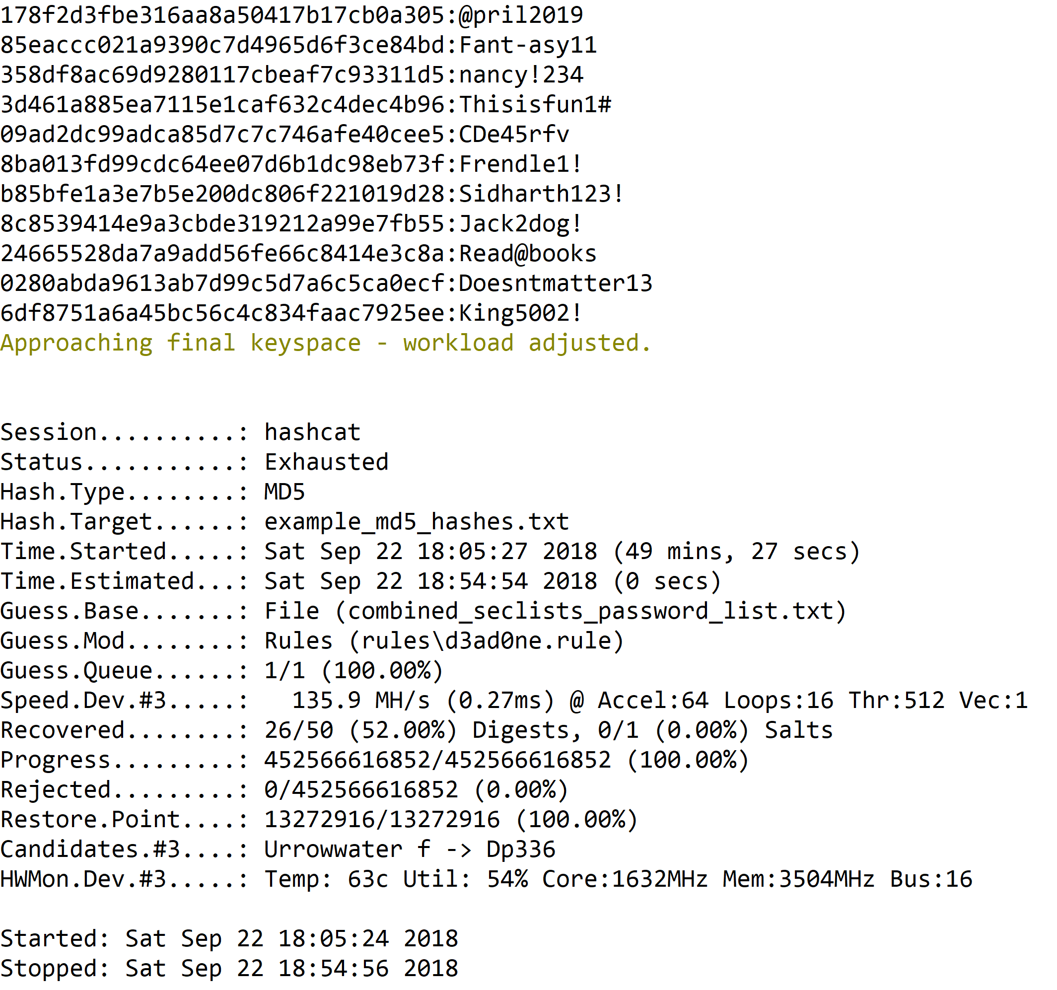 Hashcat Tutorial – The basics of cracking passwords with hashcat_cracking iot passwords using ...