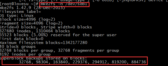 Linux超级块的修复_linux 超级块修复-CSDN博客