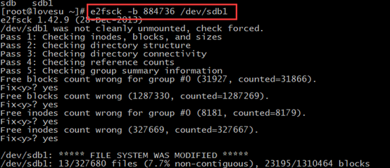 Linux超级块的修复_linux 超级块修复-CSDN博客