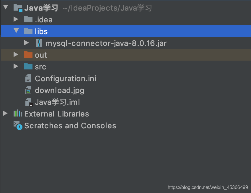Idea导入mysql驱动包(mac版) Csdn博客