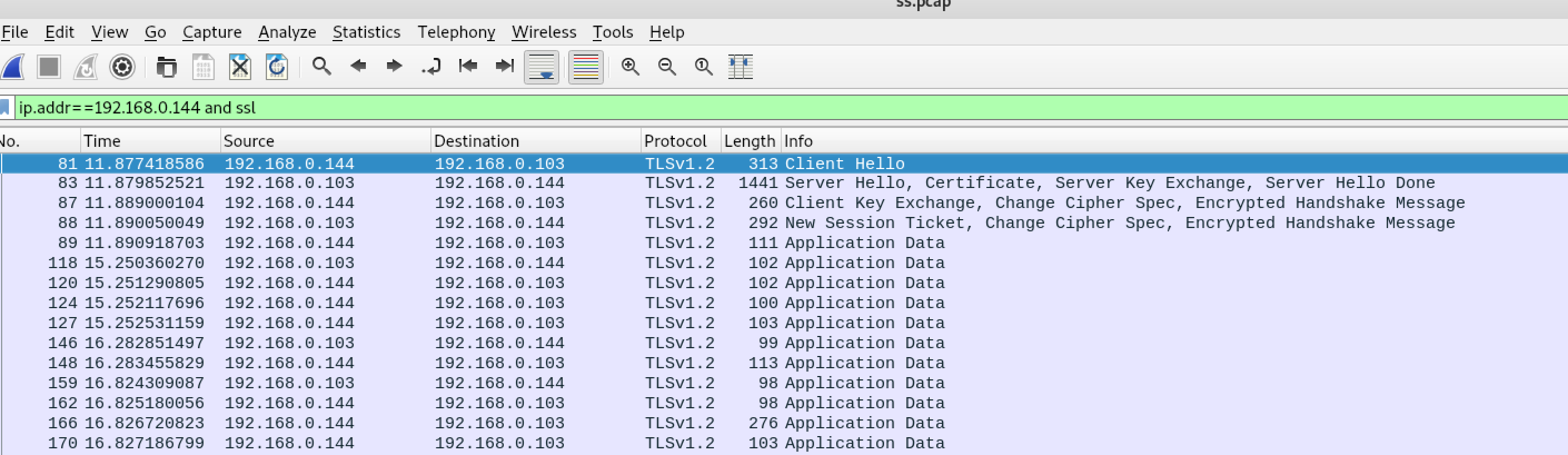 wireshark服务端和客户端解密https流量_wireshark tls解密 原理-CSDN博客