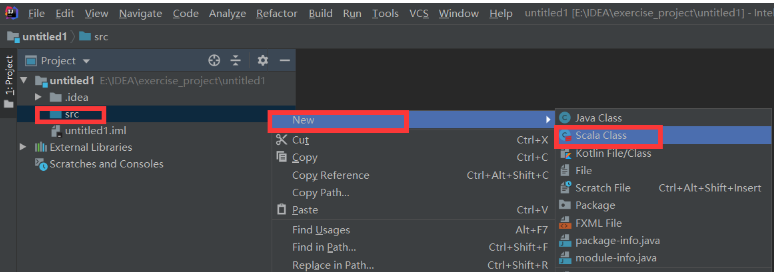 IDEA安装配置Scala并编写HelloWord程序_在idea里用scala做一个helloword-CSDN博客
