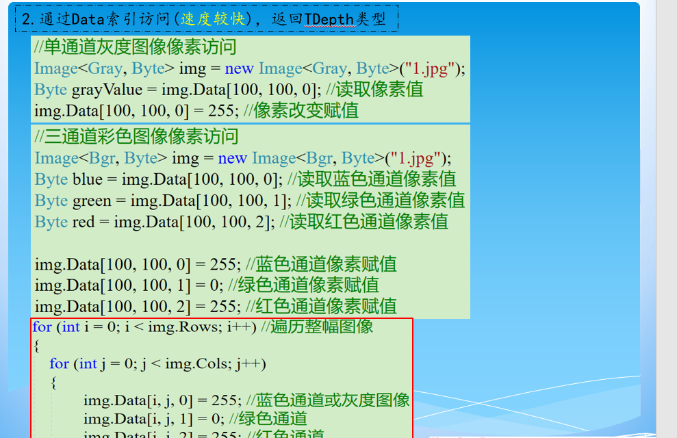 EmguCV-第08讲-访问图像像素_emgu mat 元素访问-CSDN博客